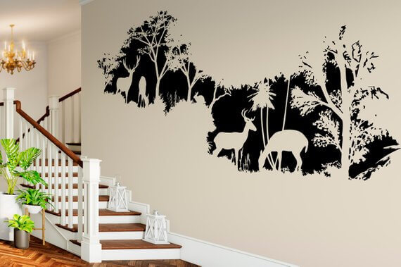6 Ideas on How to Use Decals to Decorate an Entryway - Decor Tips