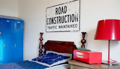 Decorating With Traffic and Road Signs - Decor Tips