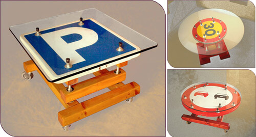 Decorating With Traffic and Road Signs - Decor Tips