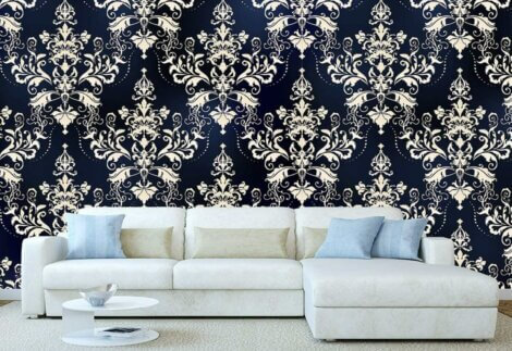 Using Wallpaper to Decorate Your Living Room - Decor Tips